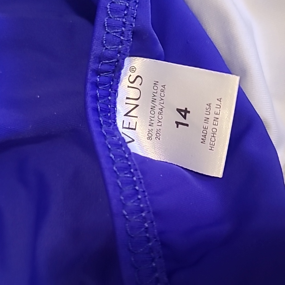 Venus Violet Blue 2 Piece Swimsuit - Gem